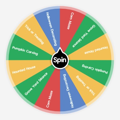 🎃 October Challenge 🎃 | Spin the Wheel - Random Picker