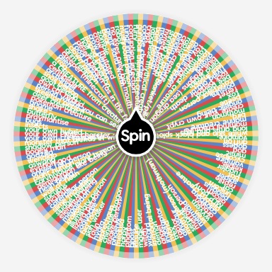 get a charcter to draw | Spin The Wheel - Random Picker