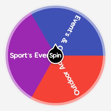 Activity Selection (Afternoon) | Spin the Wheel - Random Picker
