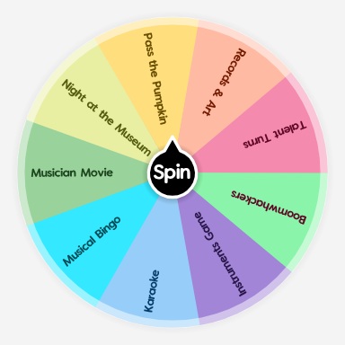 Davidson Musical Reward Wheel | Spin the Wheel - Random Picker