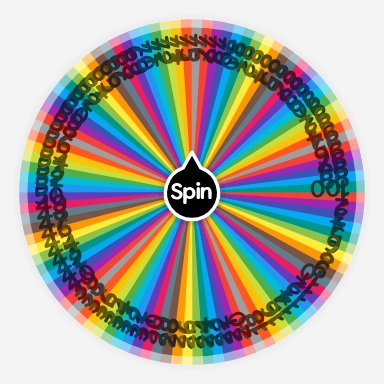 100 spots | Spin the Wheel - Random Picker