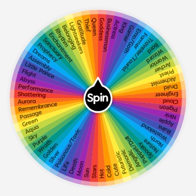 Shining Nikki Styling Themes | Spin The Wheel - Random Picker