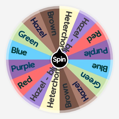 Eye Colour | Spin the Wheel - Random Picker