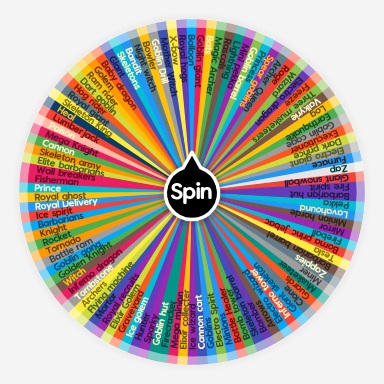 Clash Royale Cards (with Champions 🏆) | Spin the Wheel - Random Picker