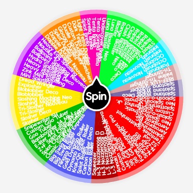 Splatoon 3 Weapon Randomizer | Spin the Wheel - Random Picker