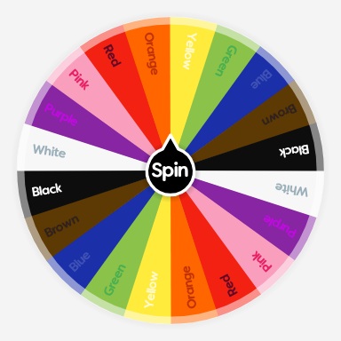 Minecraft colours | Spin the Wheel - Random Picker