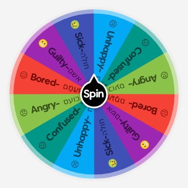 What is your emotion | Spin the Wheel - Random Picker