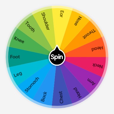 Body Parts | Spin The Wheel - Random Picker