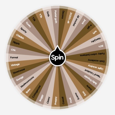 OC Styles wheel🌸 | Spin the Wheel - Random Picker