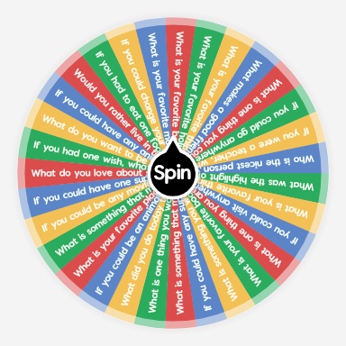 Conversation Starter | Spin The Wheel - Random Picker