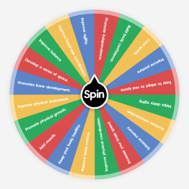 PHYSICAL DEVELOPMENT Wheel | Spin the Wheel - Random Picker