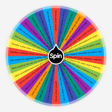 Co-op Interview Questions | Spin the Wheel - Random Picker