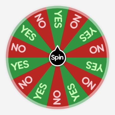 Copy of YES or NO (example) | Spin The Wheel - Random Picker