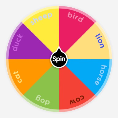 Animals | Spin the Wheel - Random Picker
