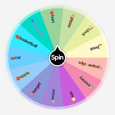 Pictionary or charades picker | Spin the Wheel - Random Picker