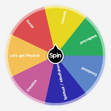 Wheel of Self-Care | Spin the Wheel - Random Picker