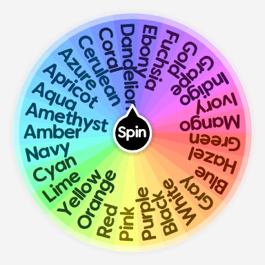 Eye Colour Generator | Spin the Wheel - Random Picker