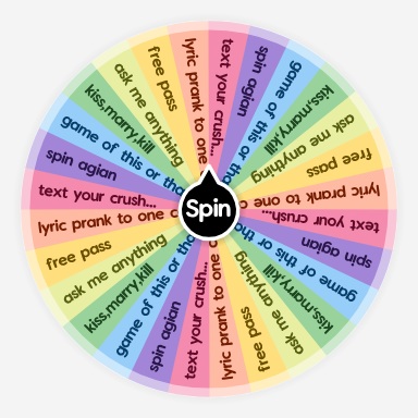 spin the bottle wheel , friend addition | Spin the Wheel - Random Picker