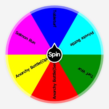 Splatoon 3 wheel(battles) | Spin the Wheel - Random Picker