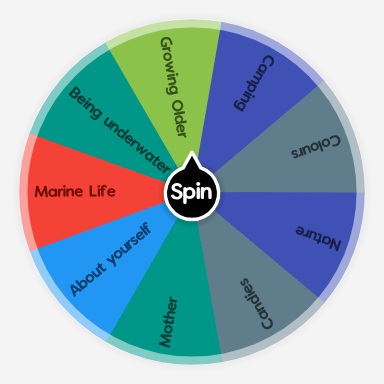 Poem Challenge! (Pick a Topic!) | Spin the Wheel - Random Picker