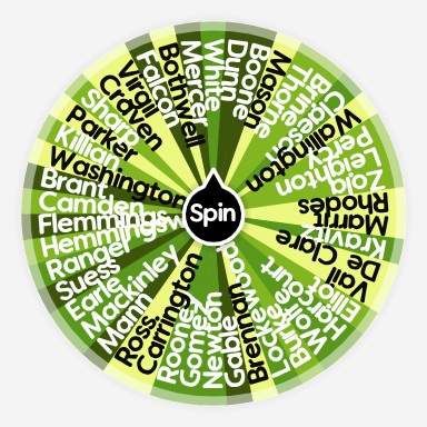 LAST NAME IDEAS (OC) | Spin The Wheel - Random Picker