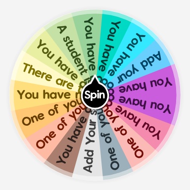 Real World Scenarios | Spin the Wheel - Random Picker