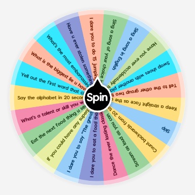 Truth or dare | Spin The Wheel - Random Picker