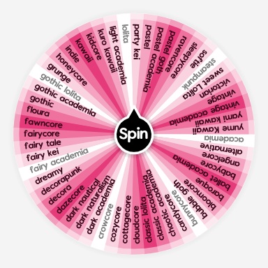 wheel of aesthetic | Spin the Wheel - Random Picker
