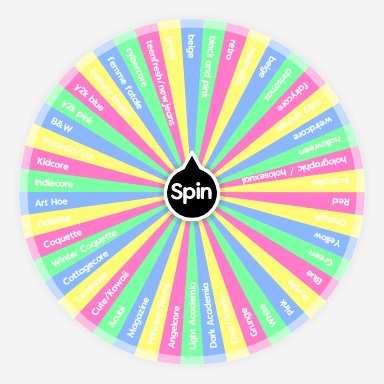 mega aesthetic wheel | Spin The Wheel - Random Picker
