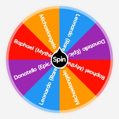 *Fortnite* TMNT Skin Challenge | Spin the Wheel - Random Picker