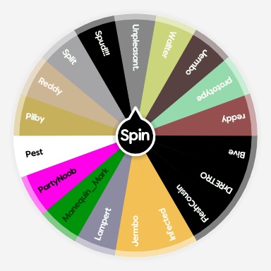 Regretevator npcs!! | Spin the Wheel - Random Picker