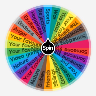 Poem Challenge! (Pick a Topic!) | Spin the Wheel - Random Picker