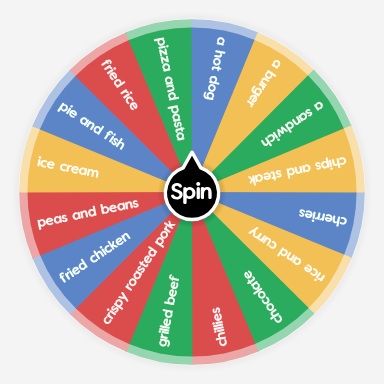 Lucky Menu Wheel | Spin the Wheel - Random Picker