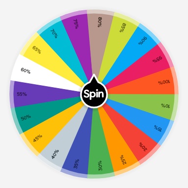 Percent | Spin The Wheel - Random Picker