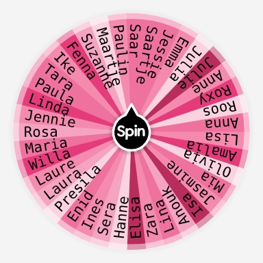 𝙶𝚒𝚛𝚕 𝚗𝚊𝚖𝚎𝚜 | Spin The Wheel - Random Picker