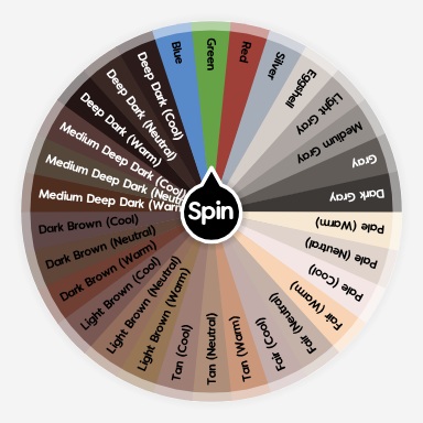 Sims 4: Skin Color | Spin The Wheel - Random Picker