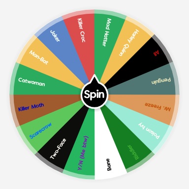 Which Batman Villain Are You Cosplaying? (2004-2008) | Spin the Wheel ...