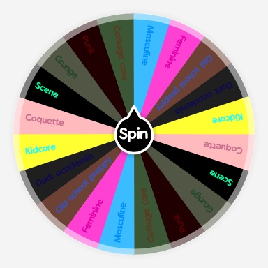 Aesthetics for gacha | Spin the Wheel - Random Picker