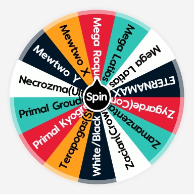 LEGENDARY(3) POKEMON | Spin the Wheel - Random Picker