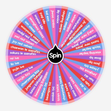 kpop idol wheel! | Spin The Wheel - Random Picker