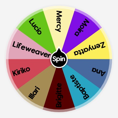 Overwatch Support | Spin the Wheel - Random Picker