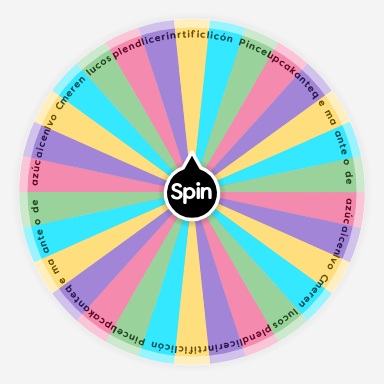 Repostería | Spin The Wheel - Random Picker