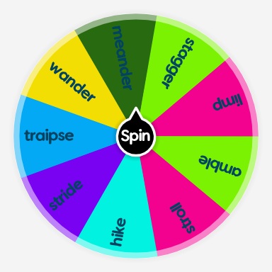 The Random Word Wheel | Spin the Wheel - Random Picker