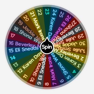 Numbers 1-30 | Spin The Wheel - Random Picker
