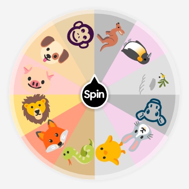 What animal are you? | Spin the Wheel - Random Picker