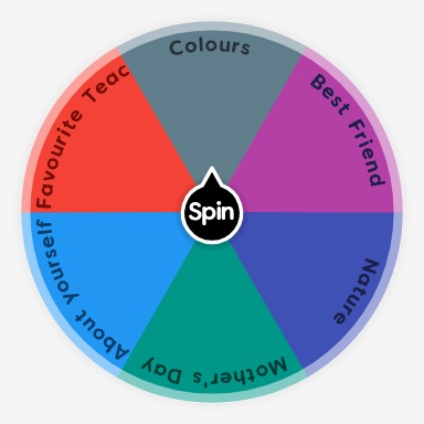 Poem Challenge! (Pick a Topic!) | Spin the Wheel - Random Picker