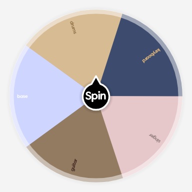 bands | Spin the Wheel - Random Picker