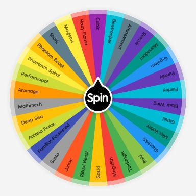 Yu Gi Oh Archetypes | Spin the Wheel - Random Picker