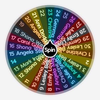 Numbers 1-30 | Spin the Wheel - Random Picker