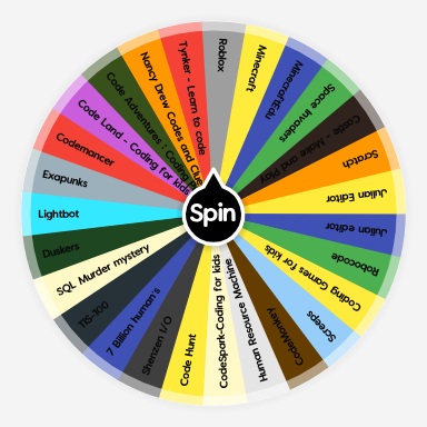 All Coding game | Spin the Wheel - Random Picker